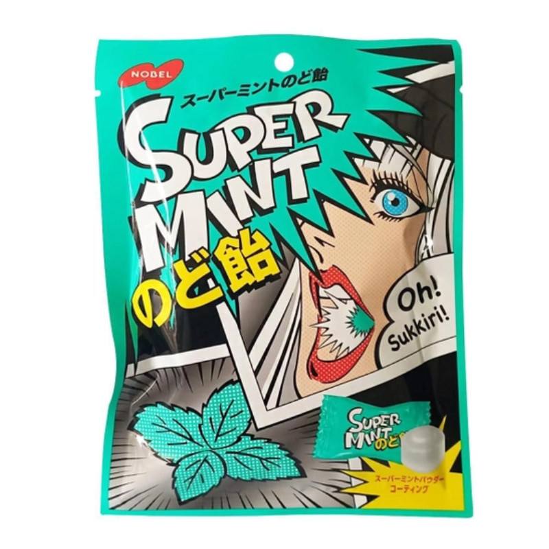 Bala Super Mint Menta 67,2 | Shopee Brasil