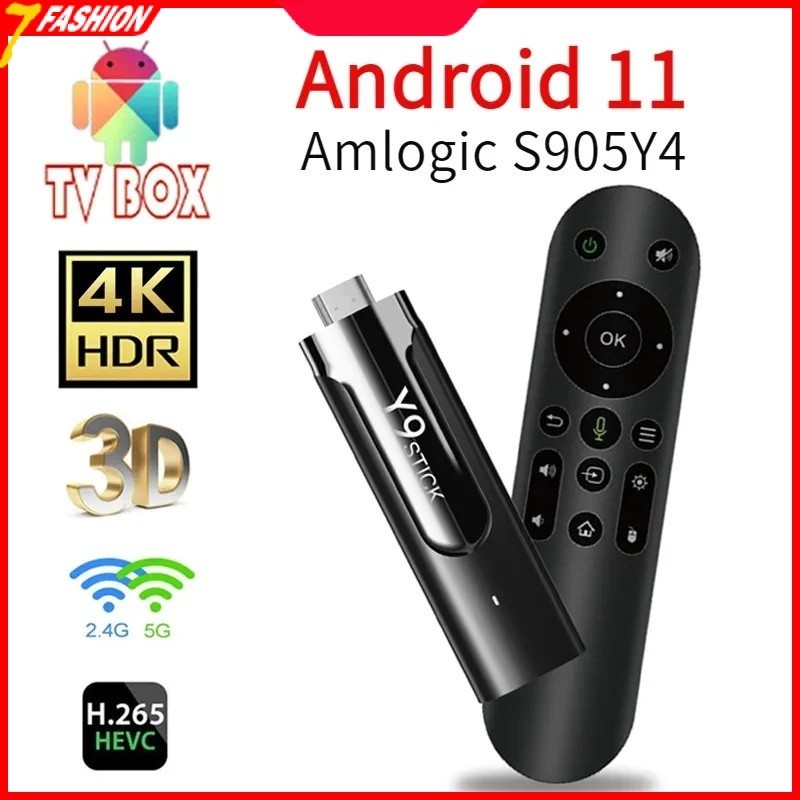 M98 Y9 Novo Smart 4K HD Dupla Rede WI-FI Android Player Box Smart ...