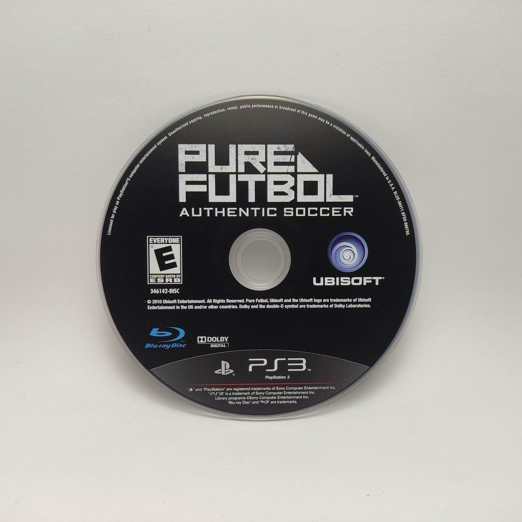 JOGO PURE FUTBOL AUTHENTIC SOCCER PLAYSTATION 3 PS3 ORIGINAL | Shopee ...