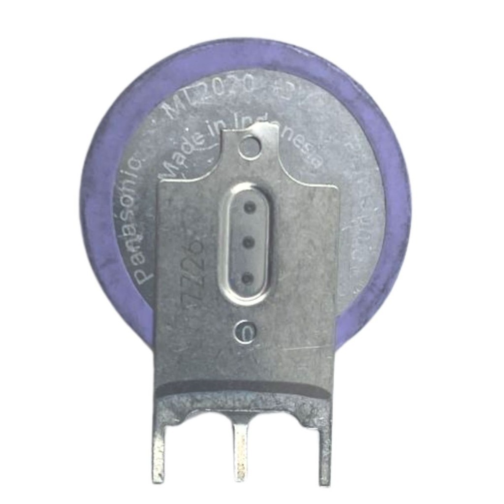 Bateria Recarregável Panasonic ML2020 3V/45mAh Lítio Tipo Moeda com ...