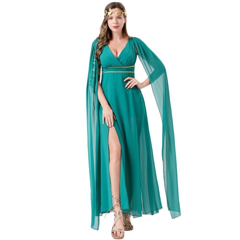 Envio em 24 horas Fantasia de Cosplay da Deusa Grega do Nilo, Fantasia ...