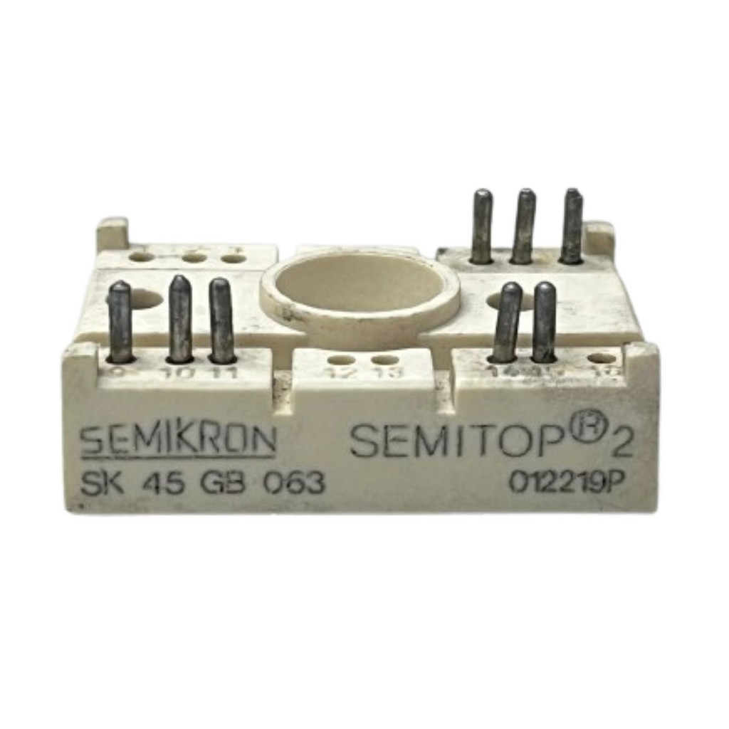 MODULO IGBT SEMITOP 45A 600V SK45GB063 SEMIKRON (USADO) | Shopee Brasil