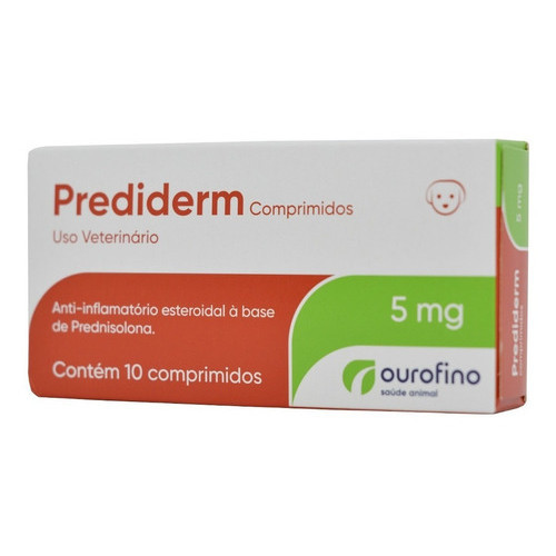 Prediderm 5mg Cartela Com 10 Comprimidos | Shopee Brasil