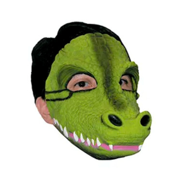 Máscara Jacaré Cuca em Látex | Shopee Brasil