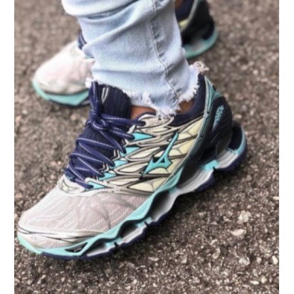 Tenis Mizuno Wave Pro 7 Camaleão Cinza Esportivo Lancamento | Shopee Brasil