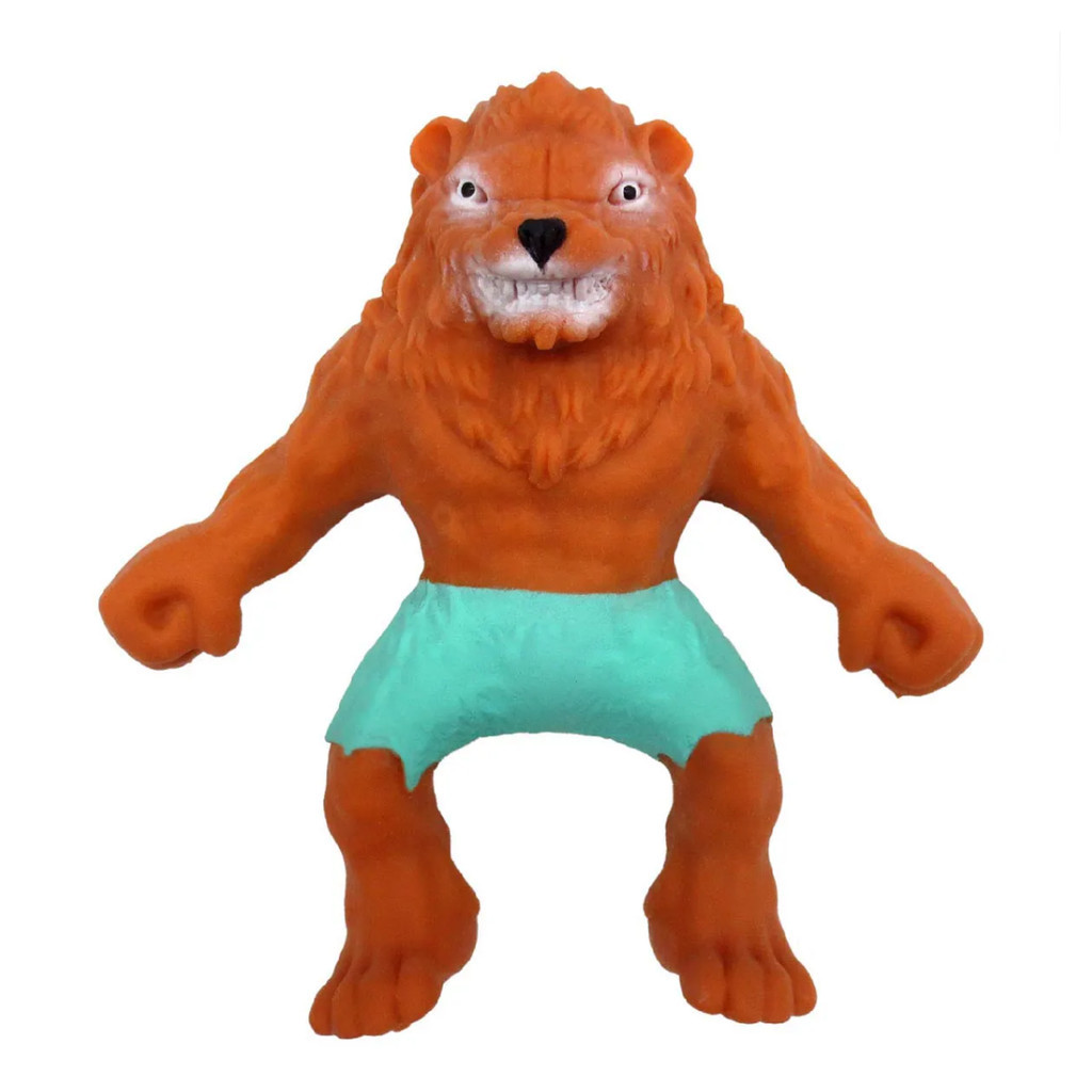 Brinquedo Boneco Infantil Borracha Indestrutível Que Espreme e Estica ...