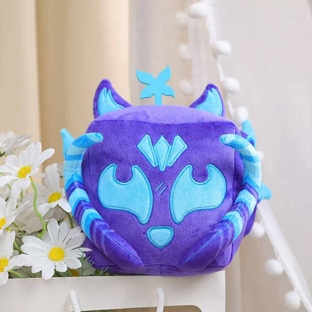 Blox Fruits Purple Fox Box Game Peripheral Fruit Box Plush Toy | Shopee ...