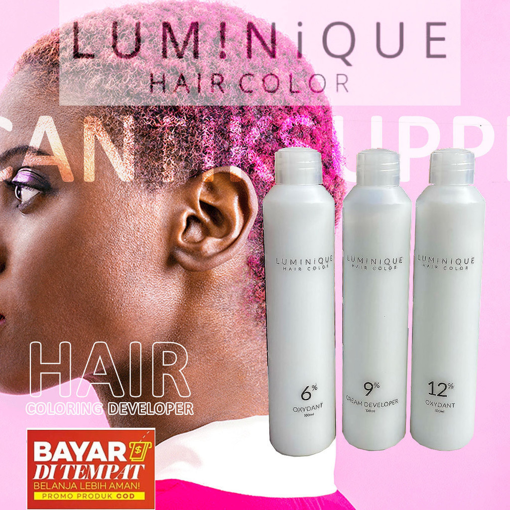 Luminique Hair Color Oxydant Developer 6 % Mistura De Tintura De Cabelo ...