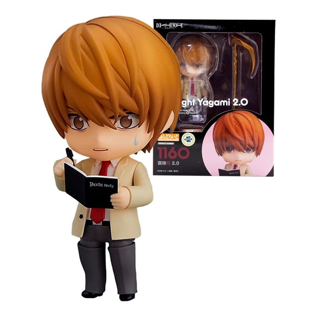 Death Note Action Figure Nendoroid L Kira Articulado 10cm | Shopee Brasil