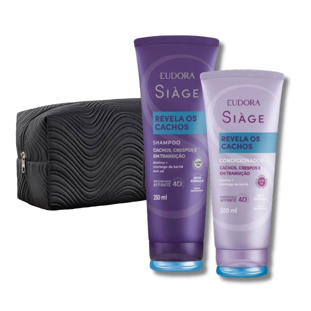 Kit Eudora Revela Cachos Hidratação Capilar Mágica Nutrição | Shopee Brasil