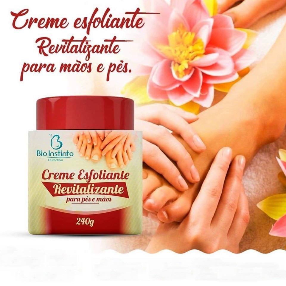 Esfoliante Pes e Maos 240gr - BIO INSTINTO | Shopee Brasil