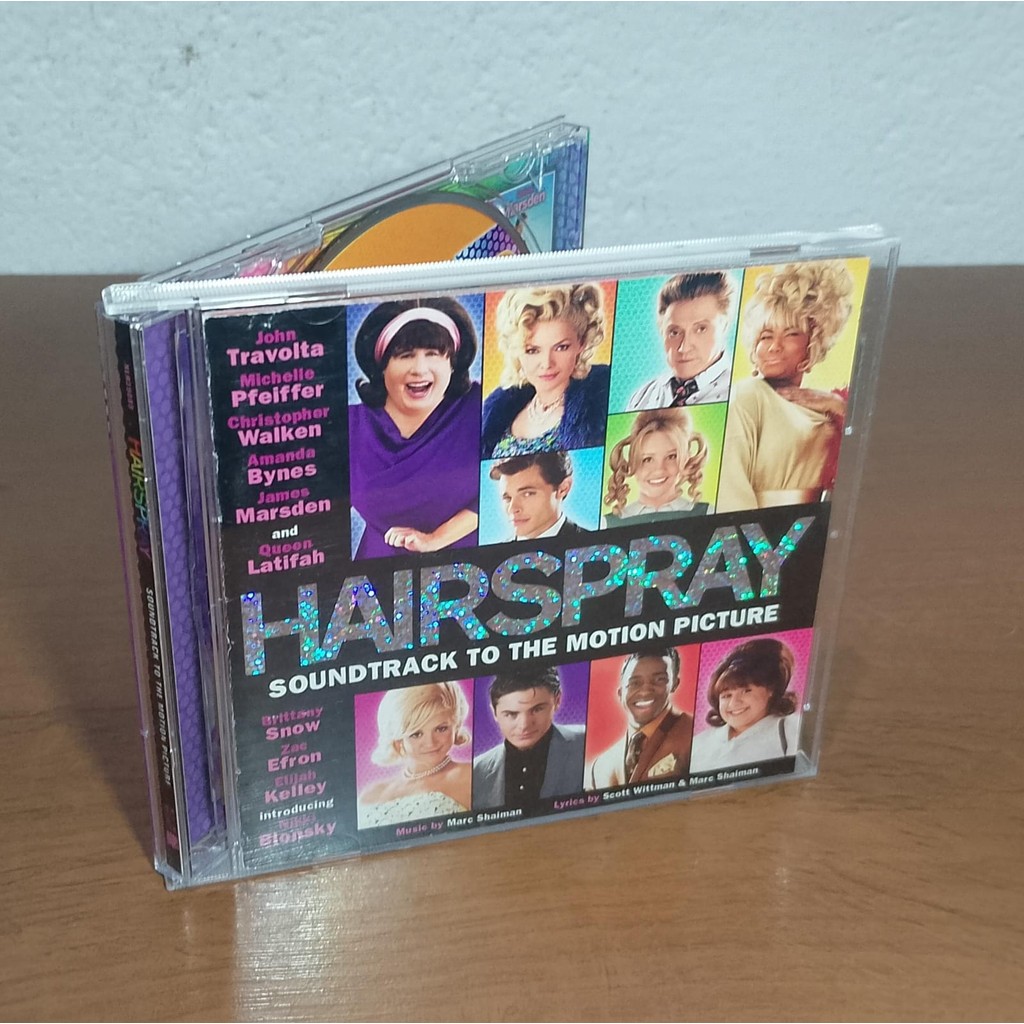 CD Hairspray Soundtrack to the Motion Picture Trilha Sonora | Shopee Brasil