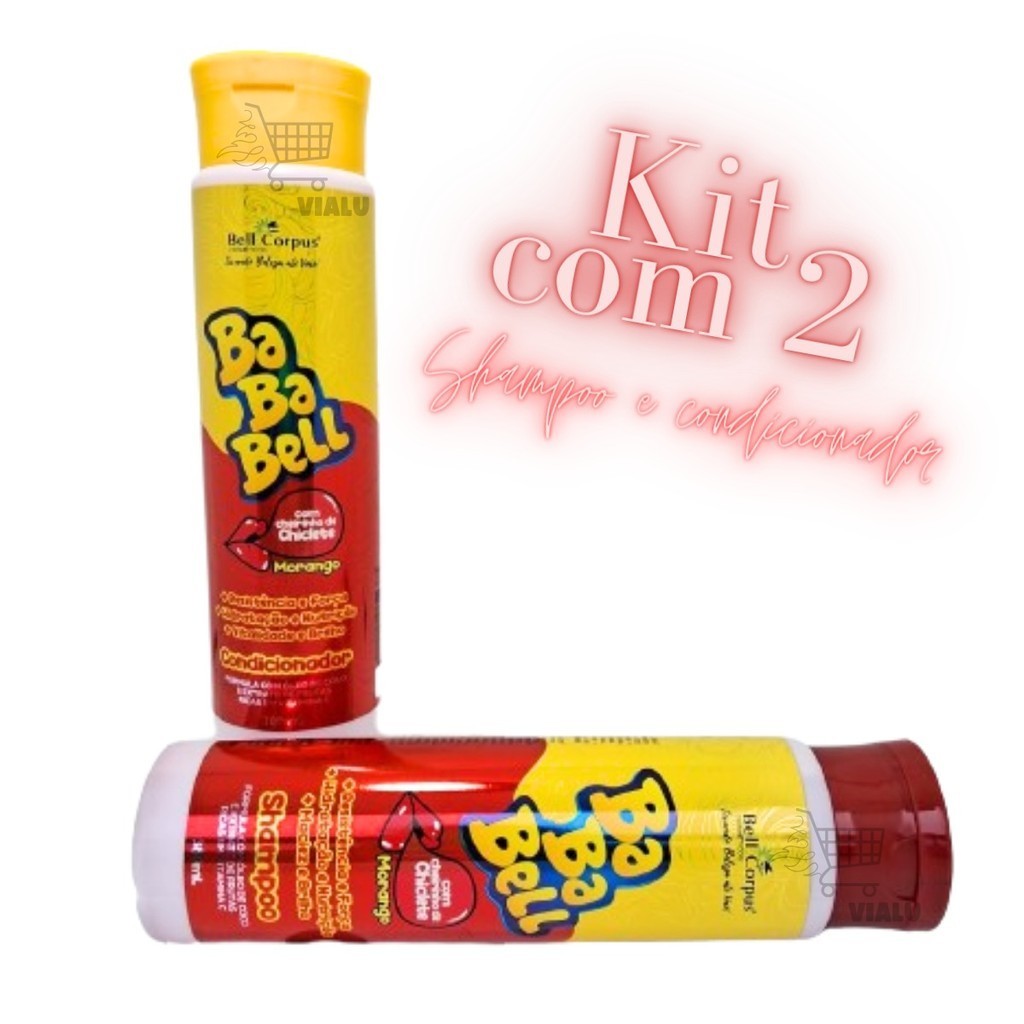 Kit capilar Bababell - Bell corpus (2 Itens) - Cheiro Chiclete de ...