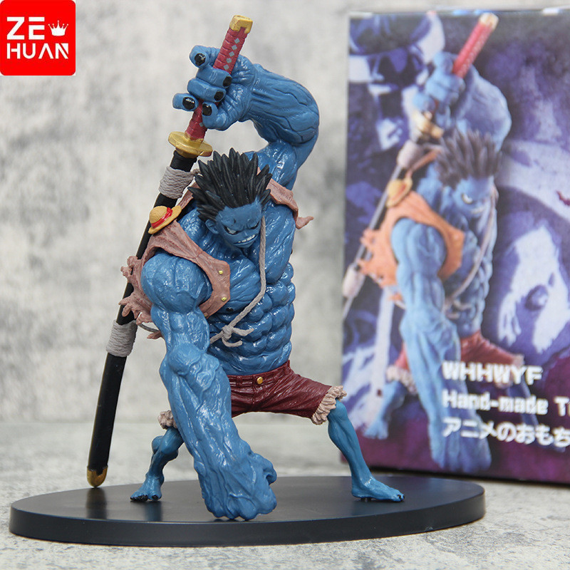 One Piece 18cm Macaco Pesadelo D . Brinquedos Com Luffy action figure ...