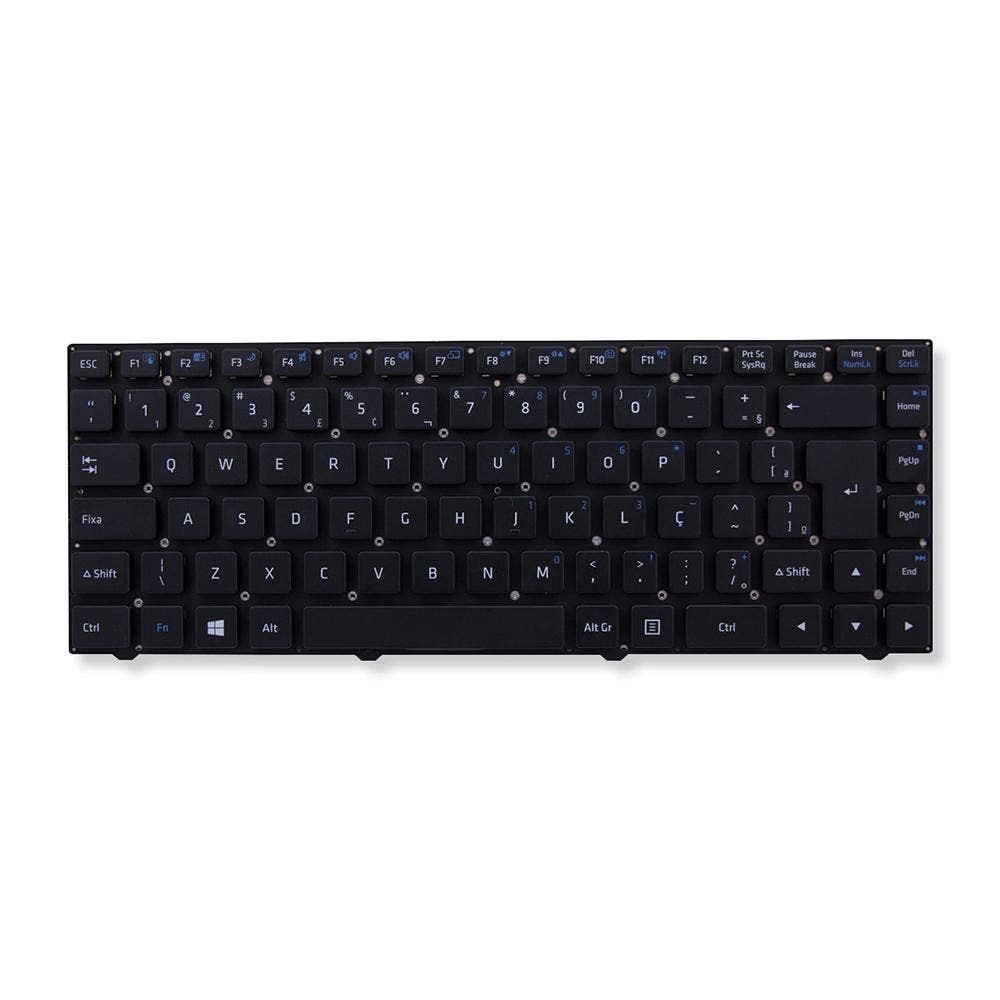 Teclado para Notebook CCE Part Number 82R-14F121-4211 | Preto ABNT2 ...
