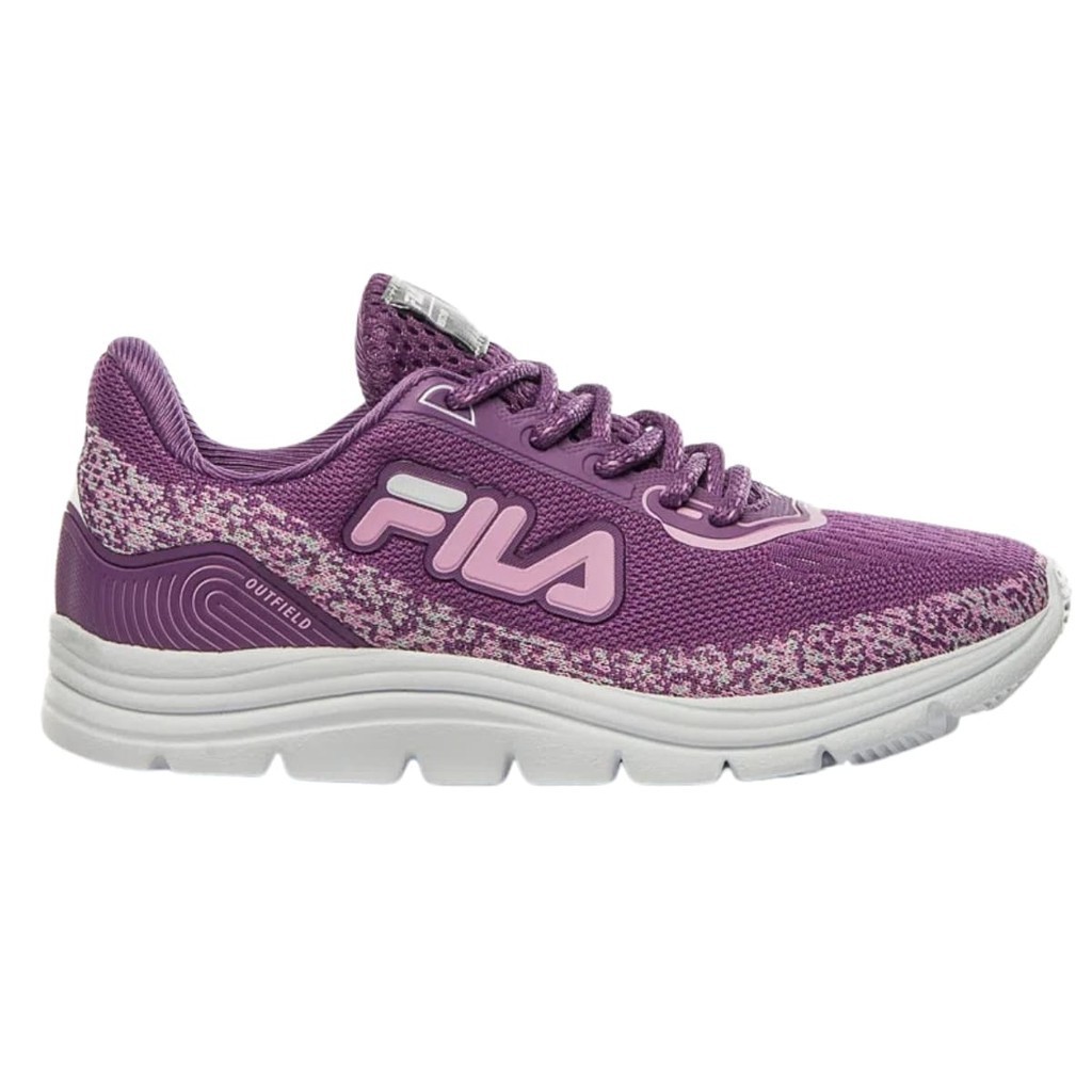 Tênis Fila Outfield Esportivo Infantil Roxo | Shopee Brasil