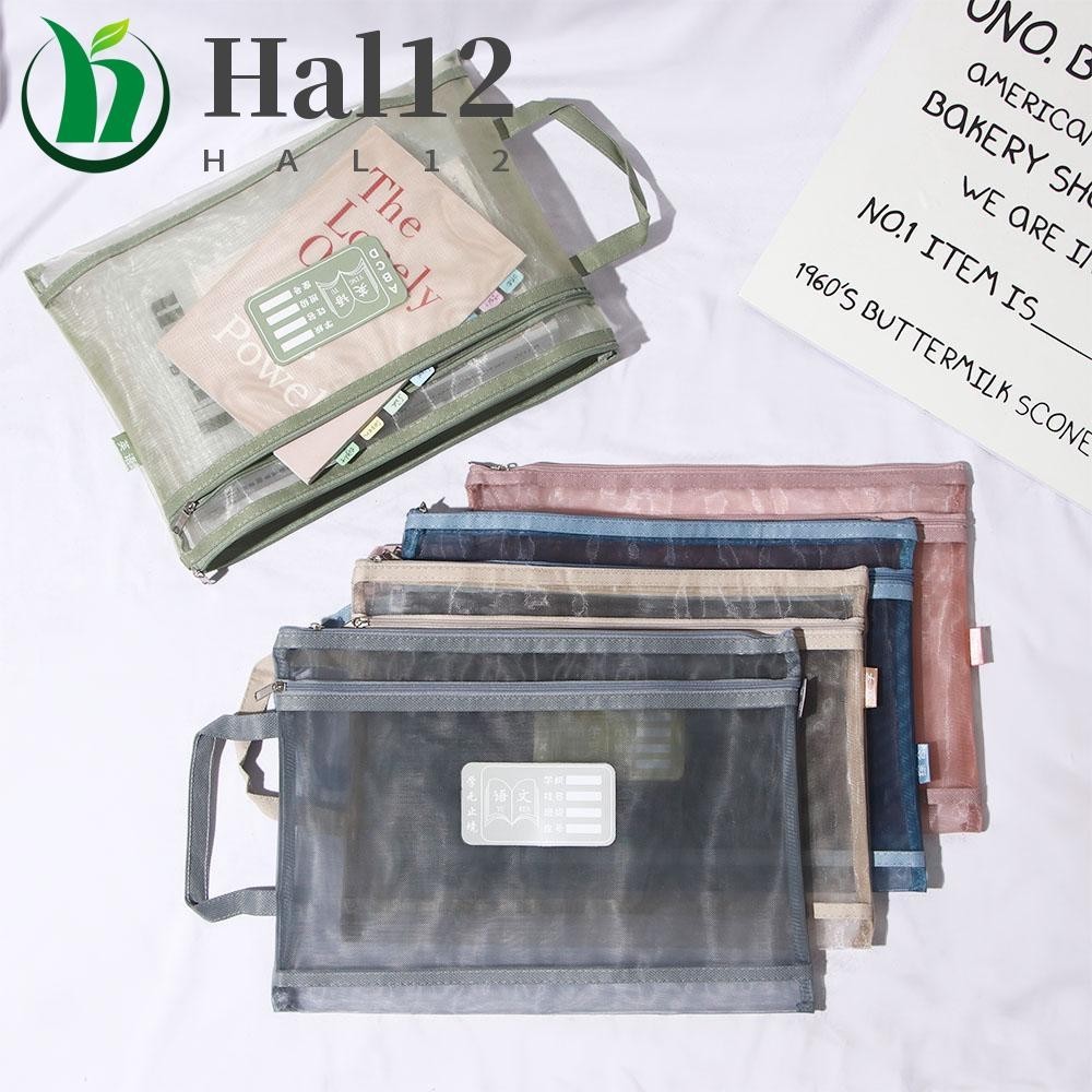 HALB A4 Pasta De Arquivo De Duas Camadas Organizador De Papelaria ...