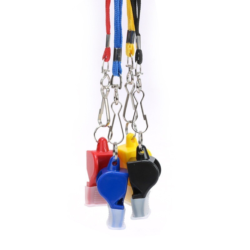 Apito Com Cordão Profissional Várias Cores | Shopee Brasil