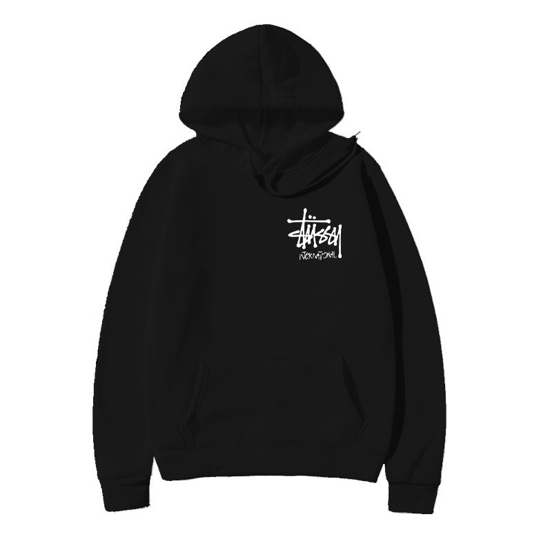 Blusa de Moletom Stussy Internacion Skateboard Canguru | Shopee Brasil