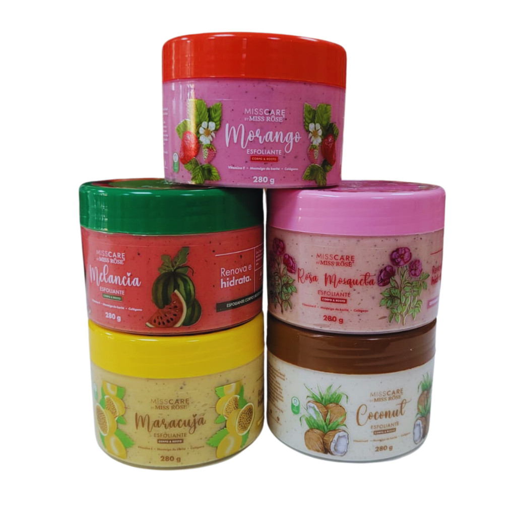 Esfoliante Corpo e Rosto - MISS RÔSE | Shopee Brasil