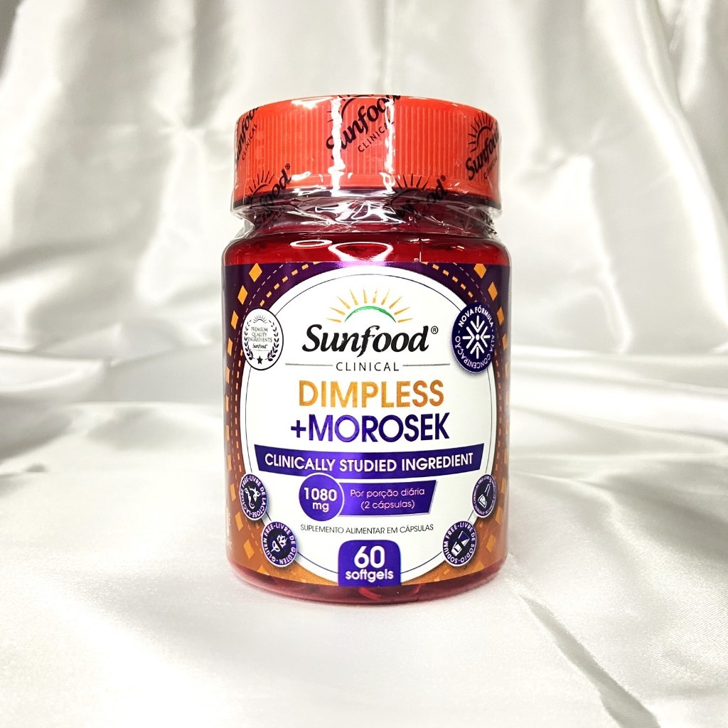 DIMPLESS + MOROSEK 1080MG 60 CÁPSULAS SOFTGEL SUNFOOD - LARANJA MORO ...