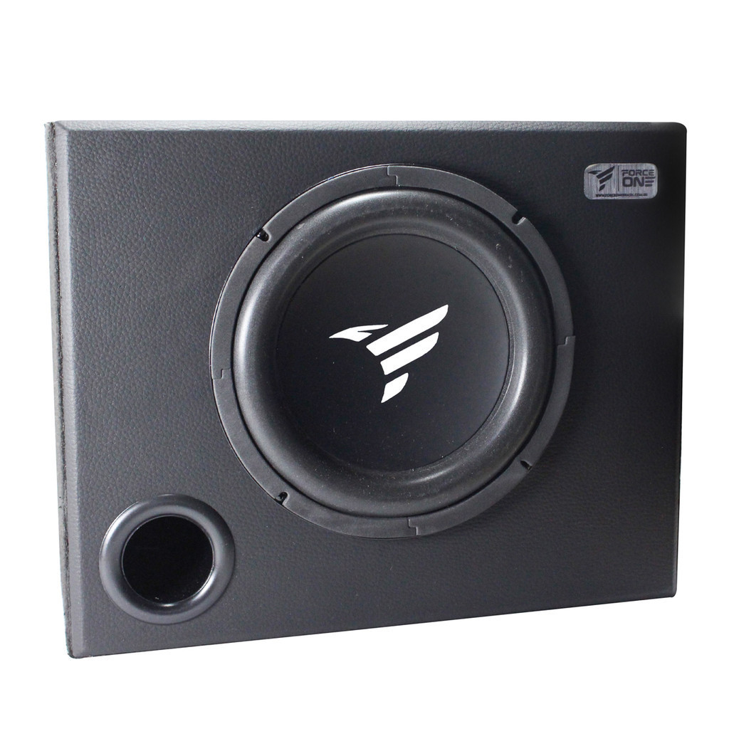 Caixa Ativa Amplificada Automotiva Som Subwoofer 8 Polegadas 600W 1 ...
