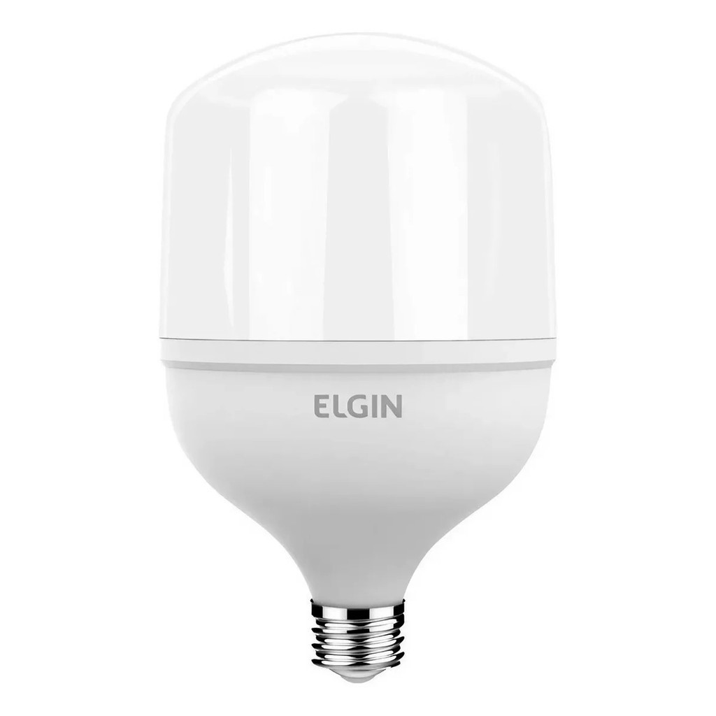 kit 3 Lampada Led Super Bulbo Alta Potencia 40w Elgin 6500k | Shopee Brasil