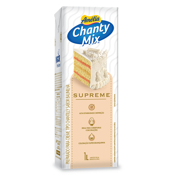 CREME CHANTILLY SUPREME AMÉLIA 1L | Shopee Brasil
