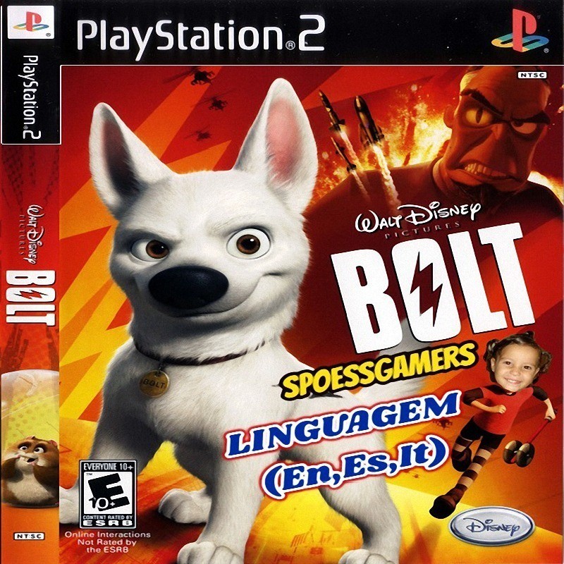 Bolt O Super Cão - Disney (infantil) Ps2 Desbloqueado Patch | Shopee Brasil