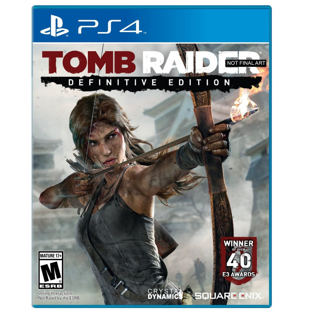 PS4 - TOMB RAIDER - DEFINITIVE EDITION (SEMINOVO) | Shopee Brasil