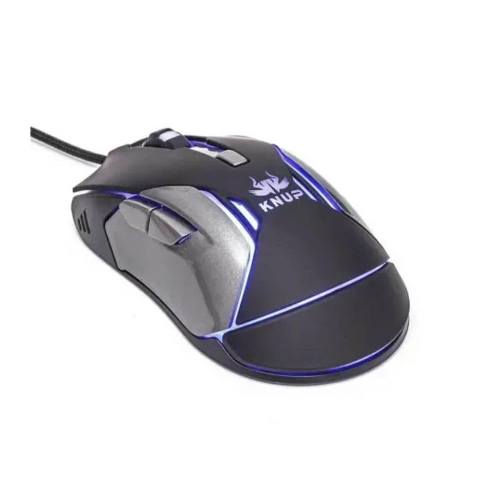 Mouse USB PC Gamer 6 Botões 3200DPI com Led KP-V34 Knup | Shopee Brasil