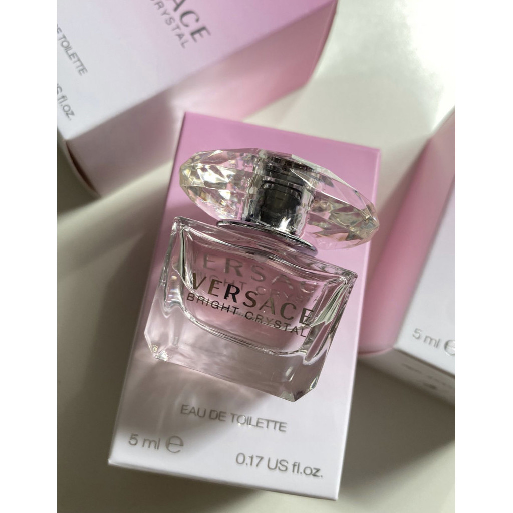 Miniatura Original Versace Bright Crystal EDT feminino 5ml | Shopee Brasil