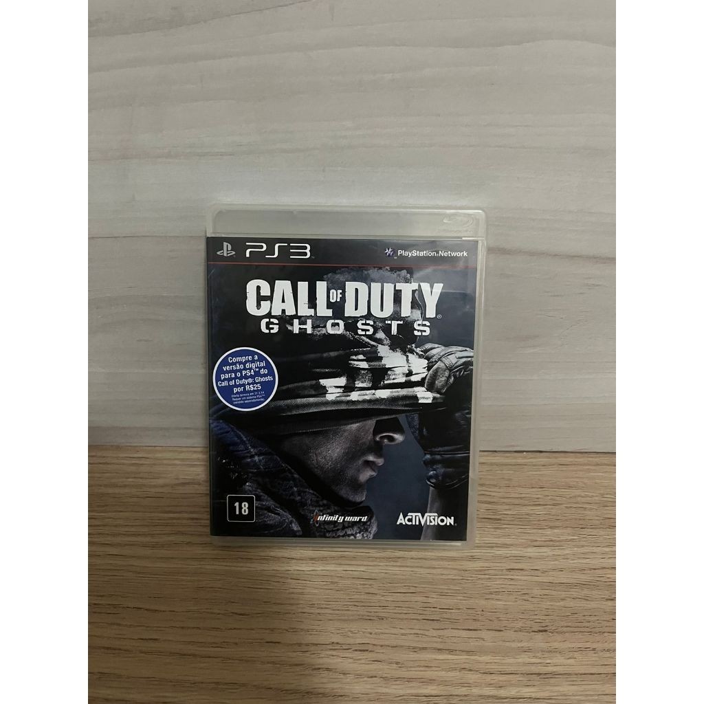 Call of Duty Ghosts PS3 Original - Mídia Física (Usado) | Shopee Brasil