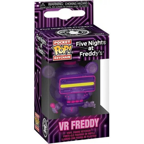 Chaveiro Five Night At Freddy Vr Pop Funko Pocket | Shopee Brasil
