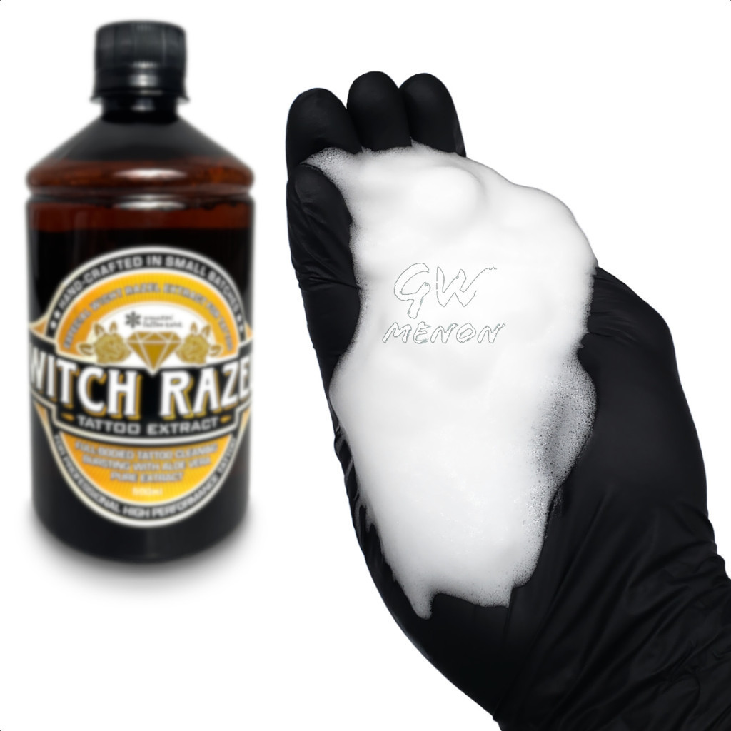Espuma Cleaning Tattoo 500ml Rende 2 Litros Sabão Tatuagem Espumante ...