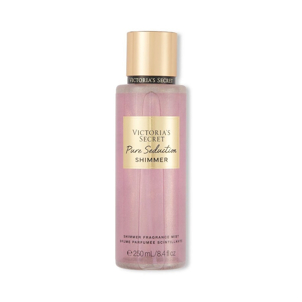 Body Splash Victoria's Secret Pure Seduction Shimmer 250ml | Shopee Brasil