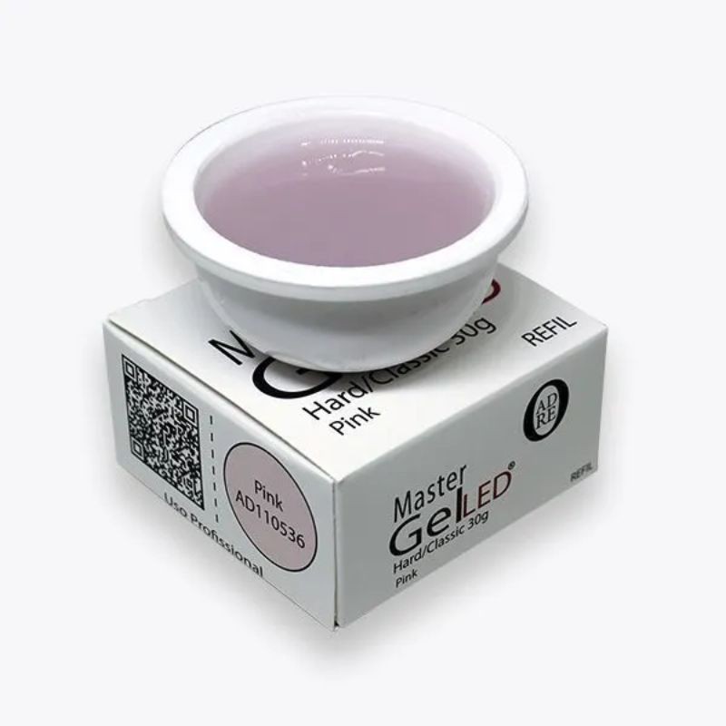 Master Gel Led Hard Classic Pink Refil 30g - Adore | Shopee Brasil