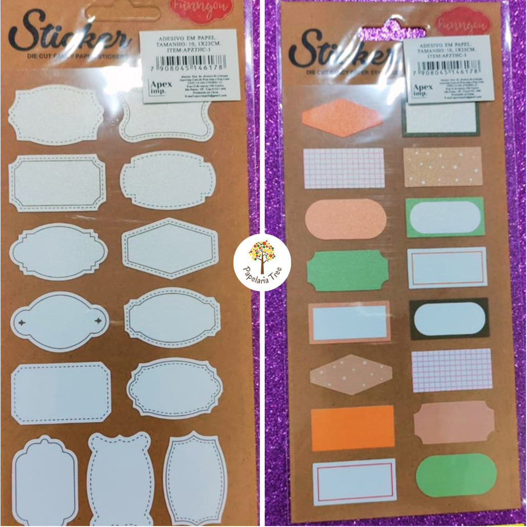 Adesivos - Frames - Importados - Tags - aesthetic | Shopee Brasil