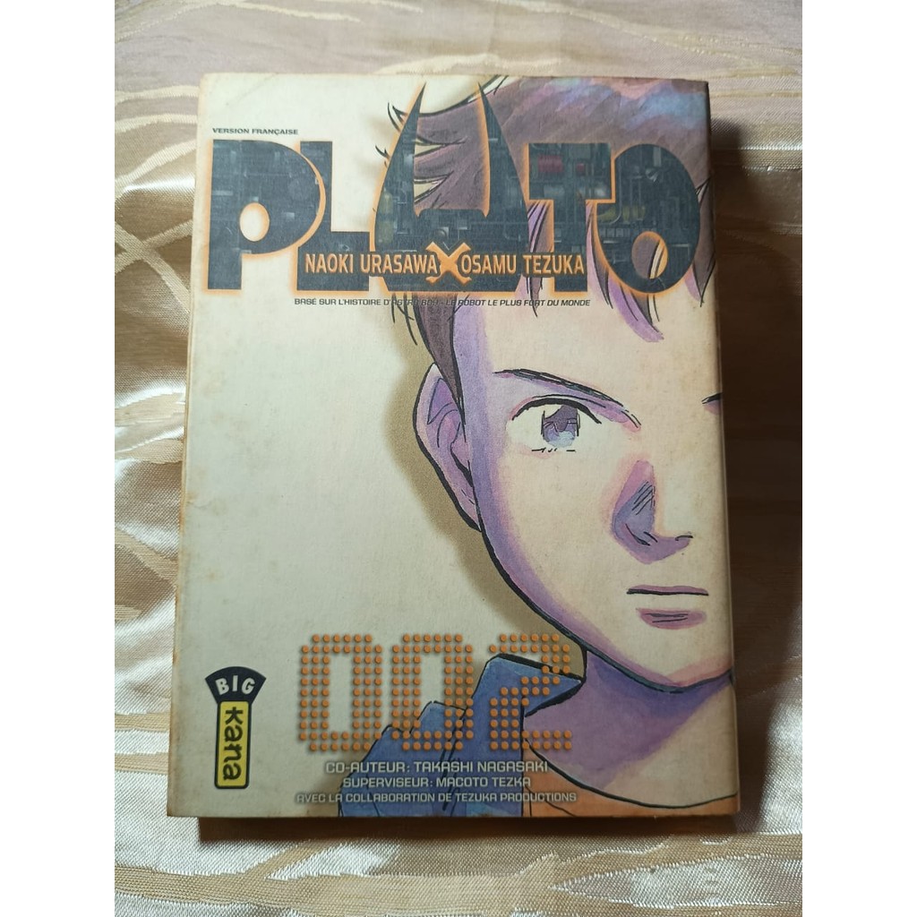 Pluto 002 (Version Française) de Naoki Urasawa, Osamu Tezuka | Shopee ...