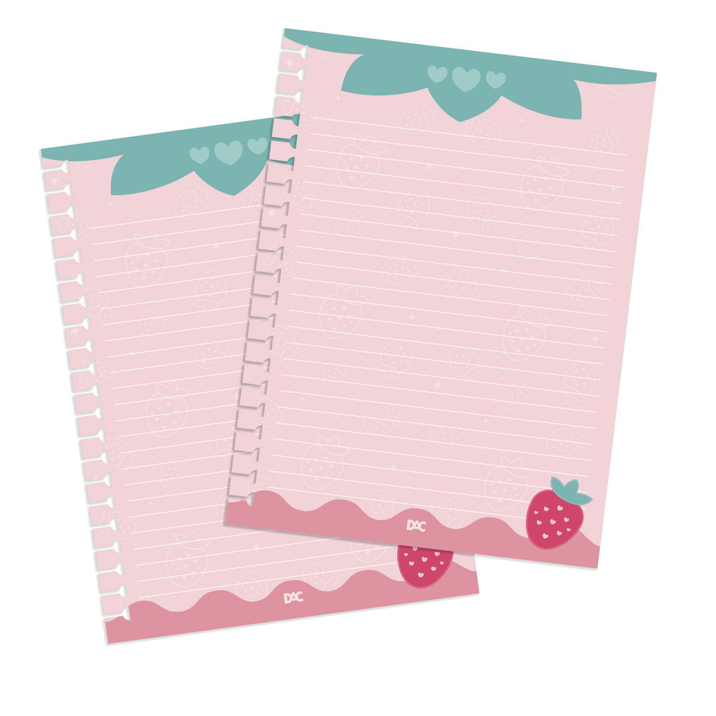 REFIL CADERNO COLEGIAL HELLO - DAC | Shopee Brasil