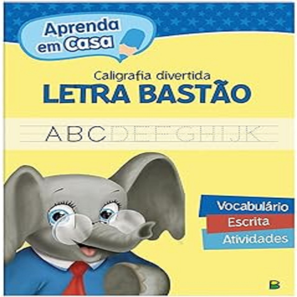 CALIGRAFIA DIVERTIDA LETRA BASTAO autor BRASILEITURA | Shopee Brasil
