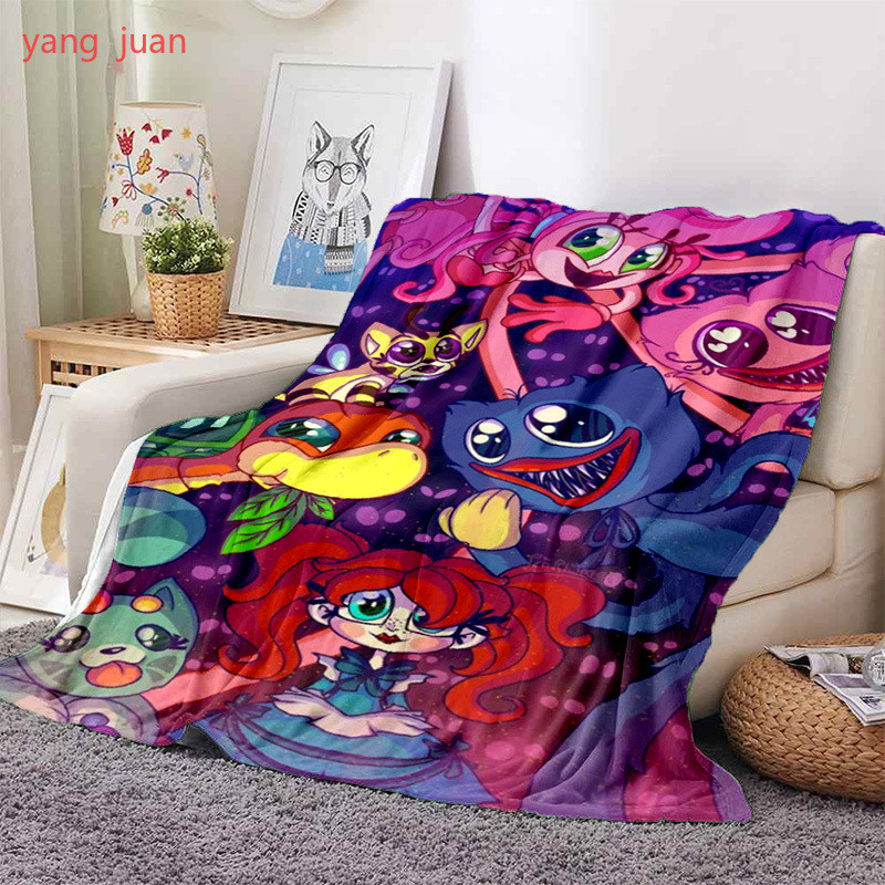 Poppy Playtime Inspirado Presente Cobertor Para Camas Emocionante Jogo ...