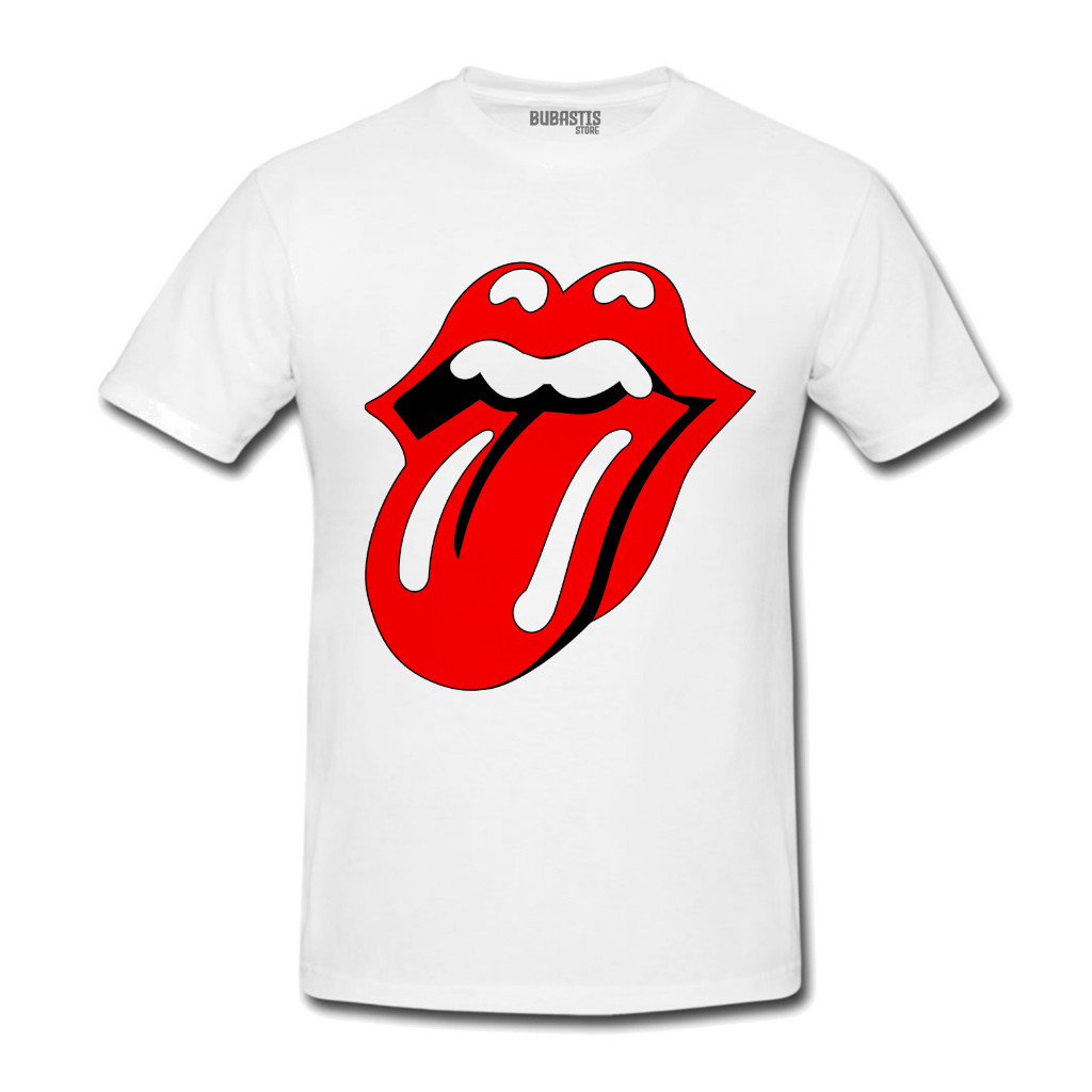 Camiseta Rolling Stones Clássica Logo Mick Lingua Boca Masculina e ...