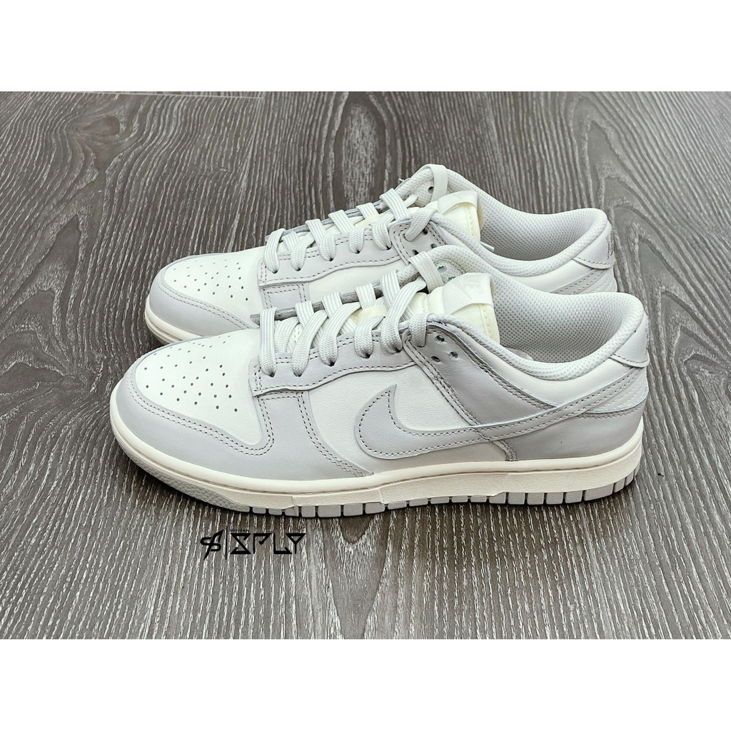 Tênis Casuais Nike Dunk Low White Urn Branco Bege de Alta Qualidade ...