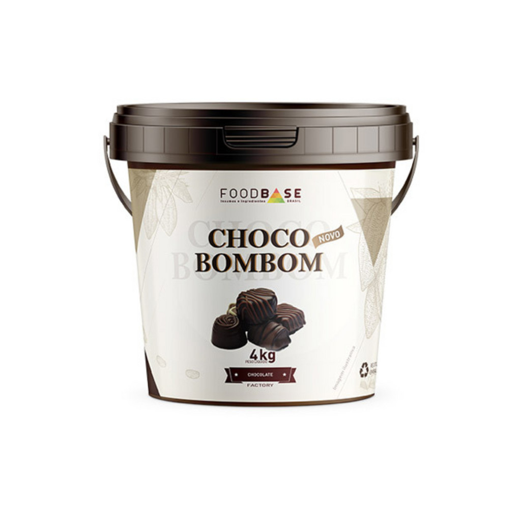 Mescla Food Base Chocobombom 4 Kg Sonho De Valsa | Shopee Brasil