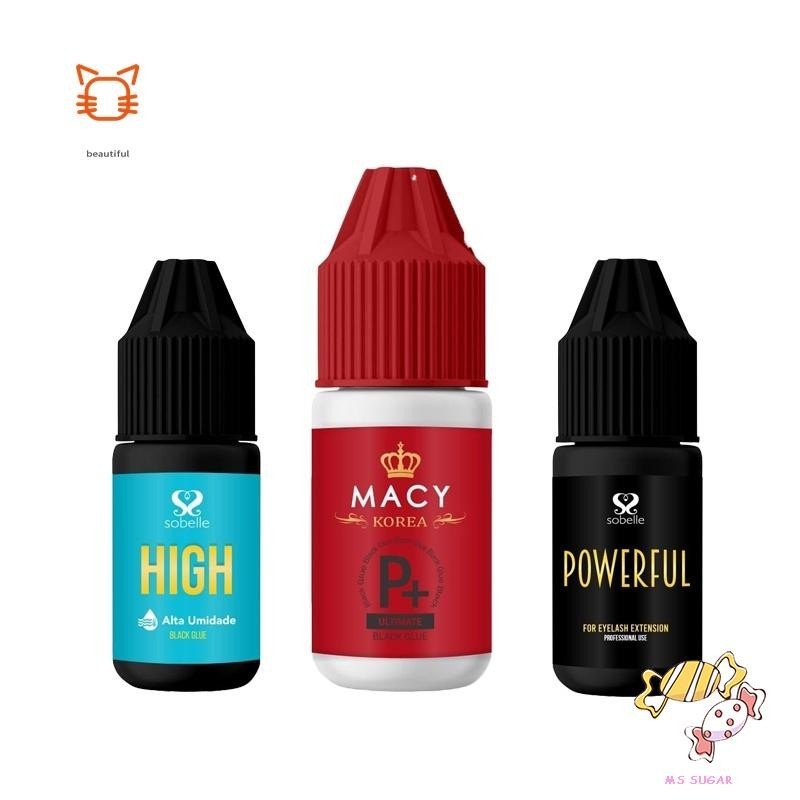 Cola Para Alongamento De Cílios De Alta Umidade Sobelle 3ml Extensão Por Rosca E Volume Russo ...