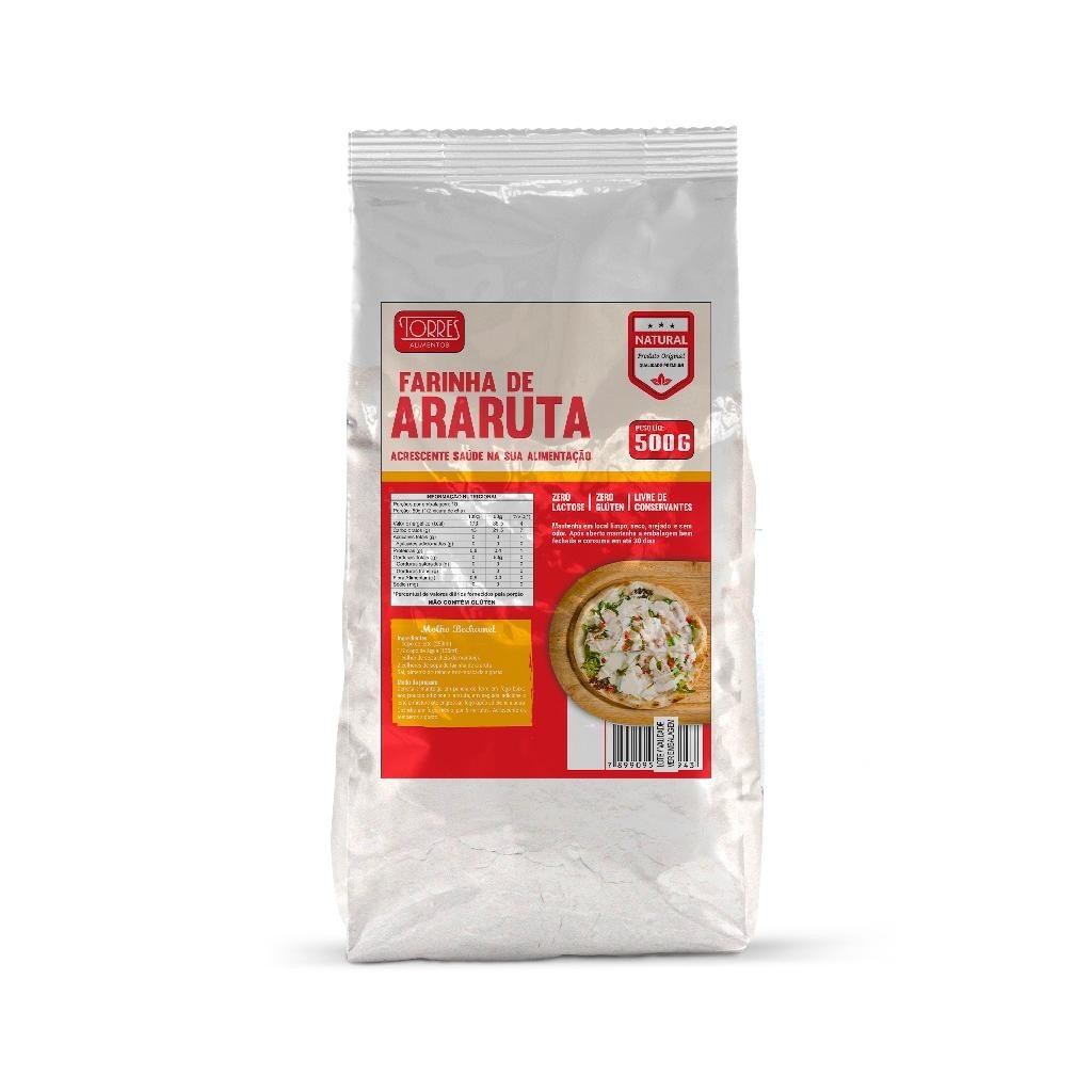 Farinha de araruta 500g | Shopee Brasil