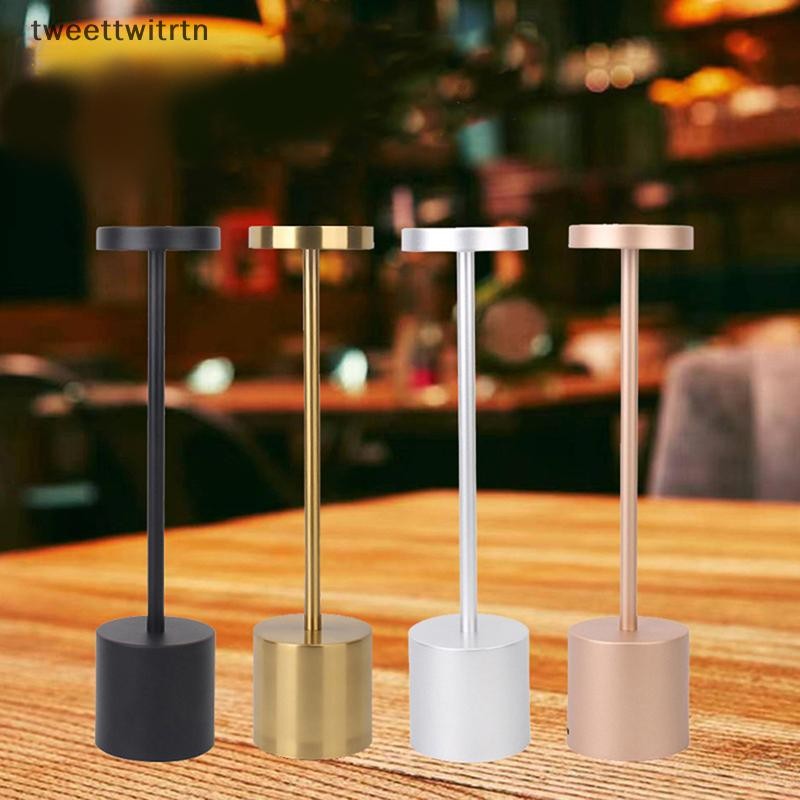 tweettwitrtn Moderno LED Recarregável Candeeiro De Mesa Restaurante ...