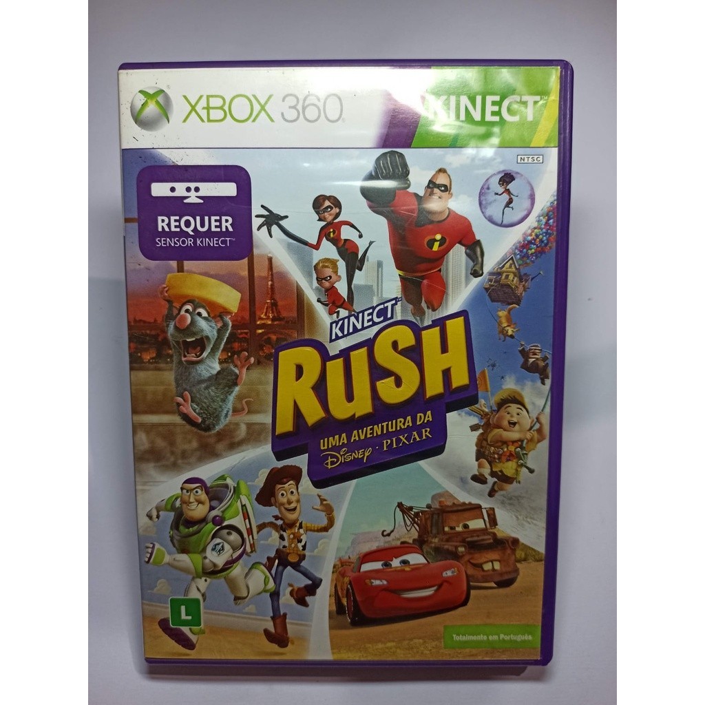 Kinect Rush Uma Aventura Disney Pixar Xbox 360 Midia Fisica | Shopee Brasil