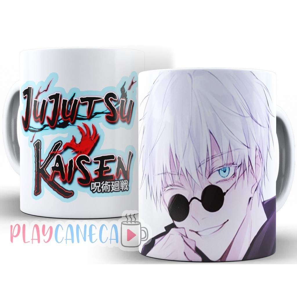 Caneca Satoro Gojo Jujutsu Kaizen Anime Mod 3 | Shopee Brasil